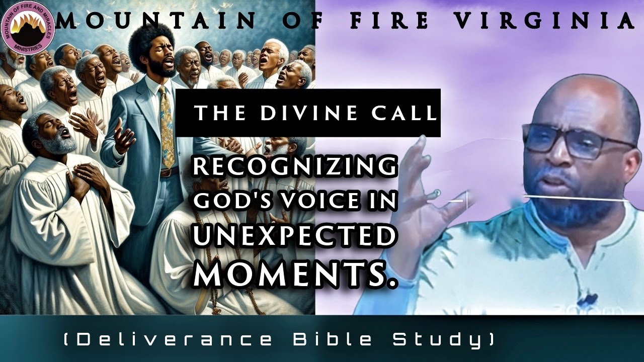 The Divine Call: Recognizing God's Voice in Unexpected Moments. (Exo.3 ...