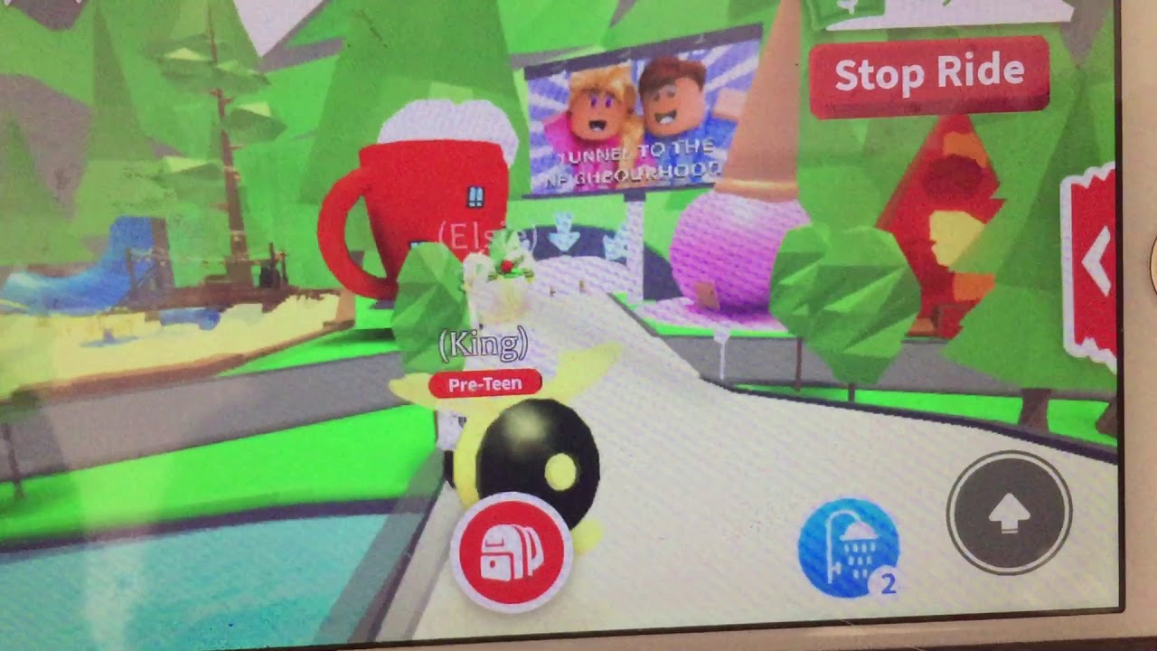 Making my king bee ride on adopt me (Roblox) - YouTube