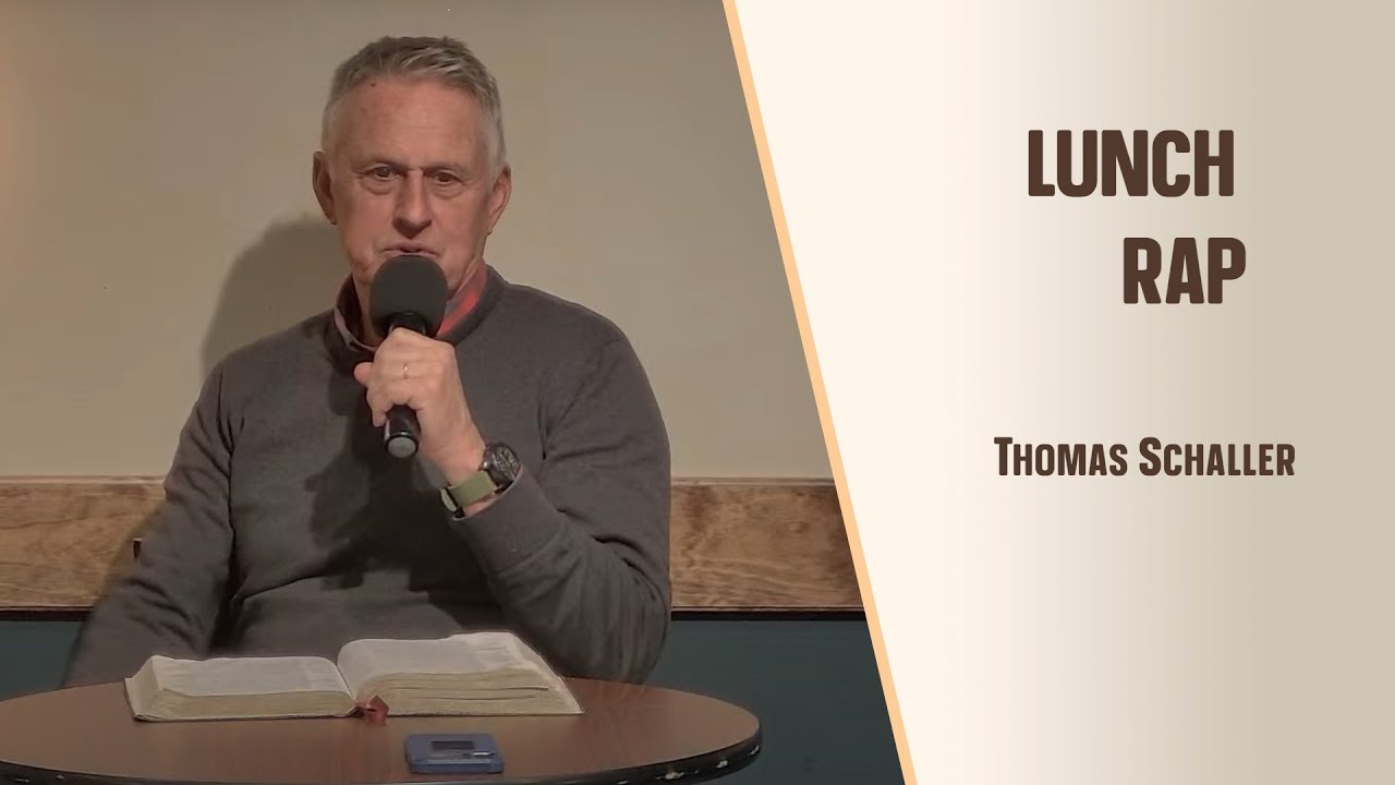 Lunch Rap | Thomas Schaller // Greater Grace Church - YouTube