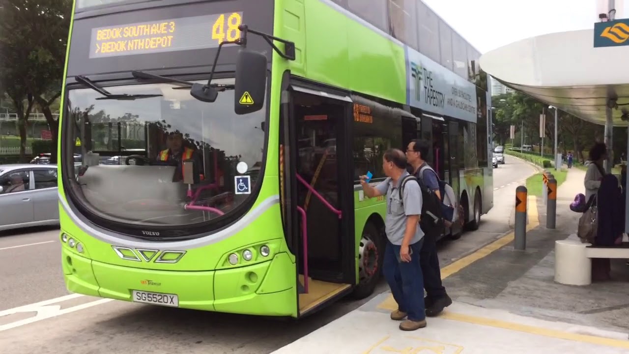 SBS Transit Volvo B9TL (Wright Eclipse Gemini 2) (Batch 4) SG5520X on ...