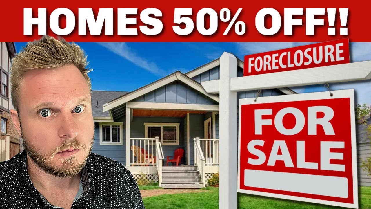 Homes Selling 50% Off!. How To Buy Distressed Homes. - YouTube