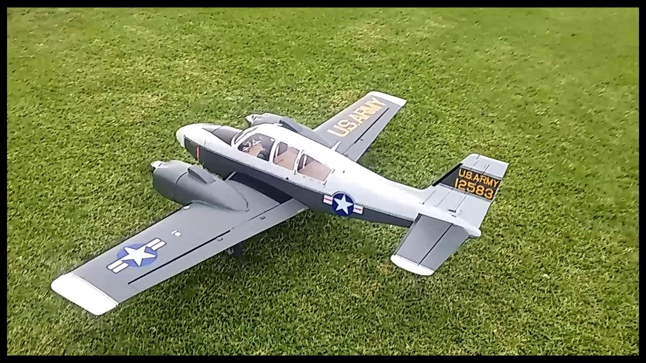 VQ Models Beechcraft Baron / Cochise - YouTube