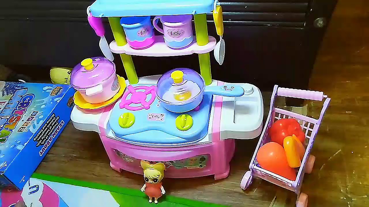 LOL Surprise Kitchen Set | Kids Review | WonderSisters| - YouTube