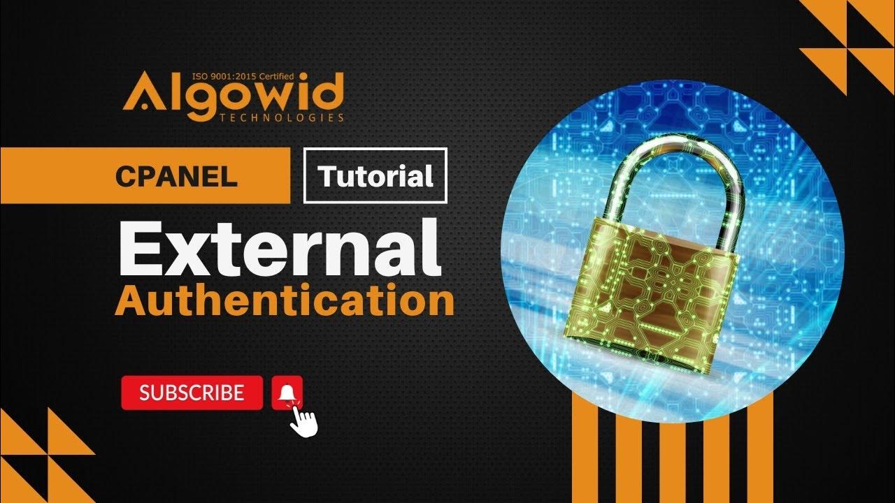 cPanel Tutorials - External Authentication - YouTube