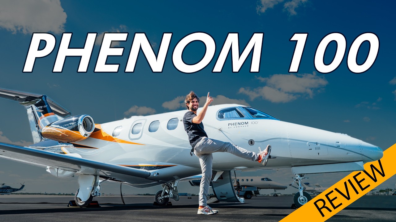 Phenom 100 Review | Best selling light jet | Is it as good as it seems ...