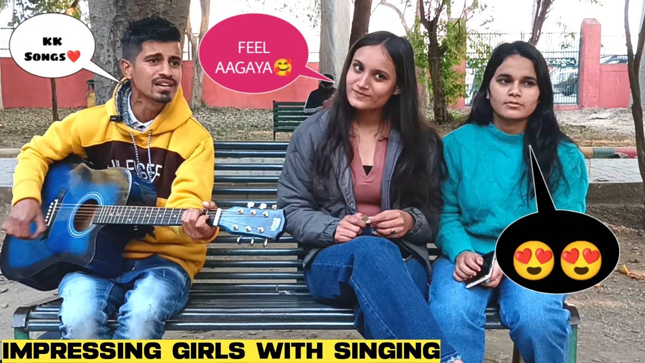 Impressing Girls With Singing 🤗 | Randomly Singing With Cute Girls ...