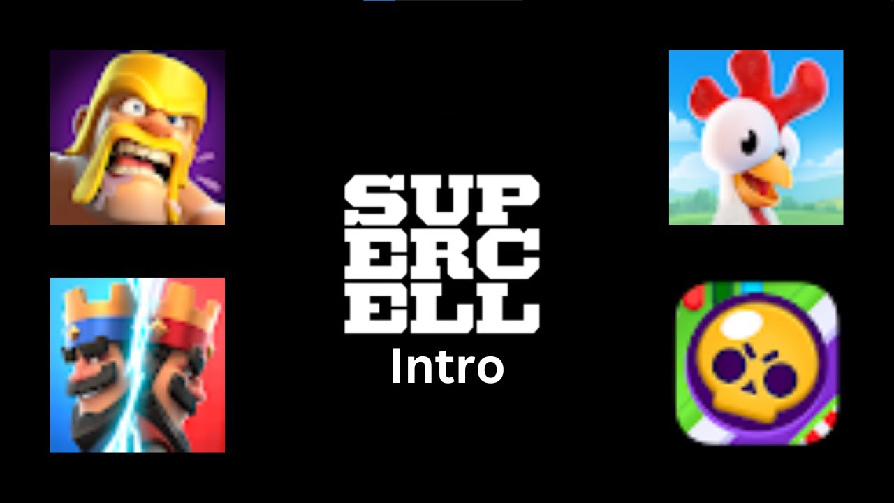 Every Supercell's games intro - YouTube
