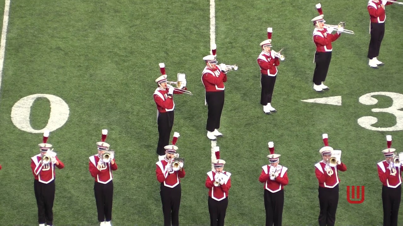 Wisconsin Marching Band - Halftime 11-11-17 - YouTube