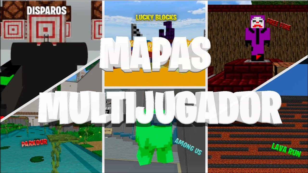 LOS MEJORES MAPAS MULTIJUGADOR PARA TU MINECRAFT BEDROCK 1.19 - 1.20 ...
