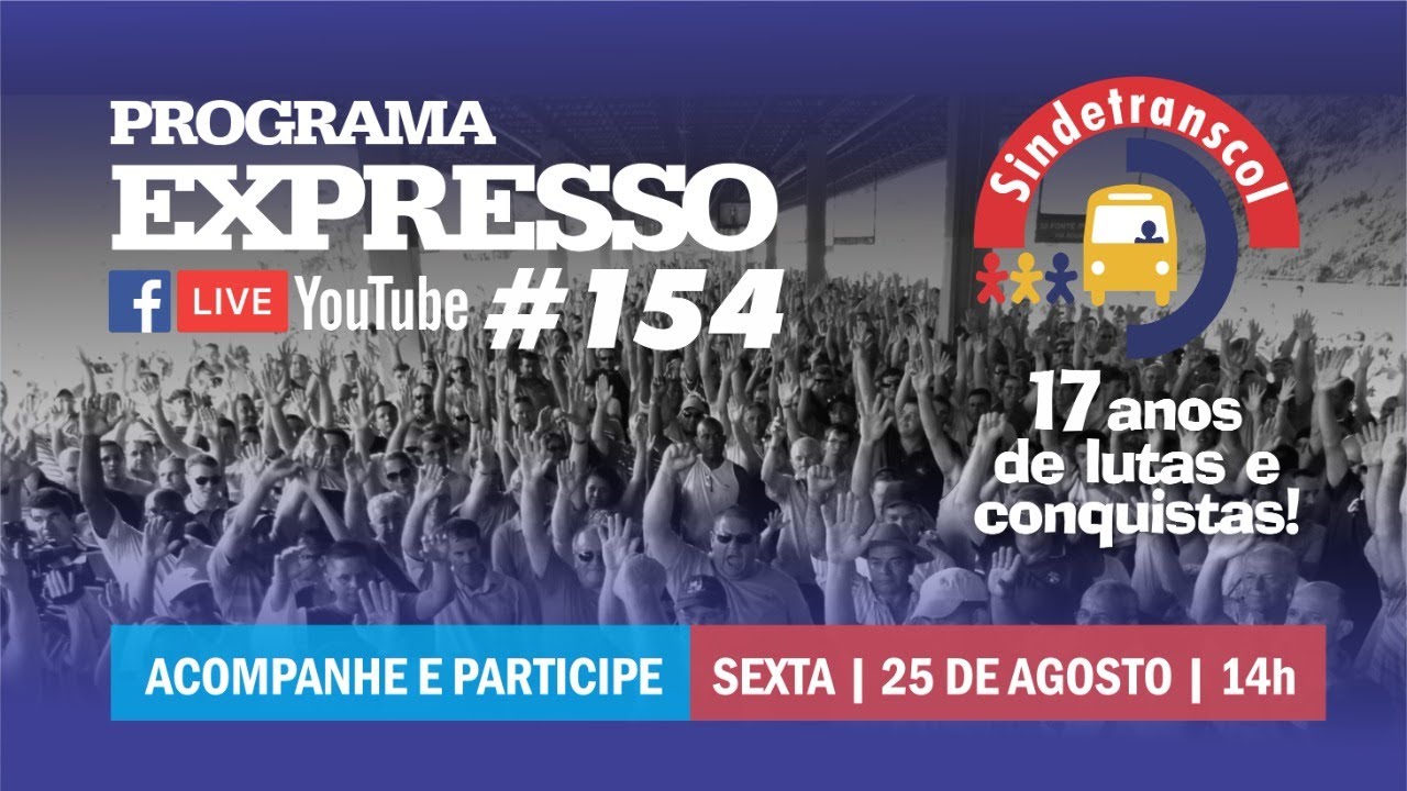 PROGRAMA EXPRESSO SINDETRANSCOL #154 - YouTube
