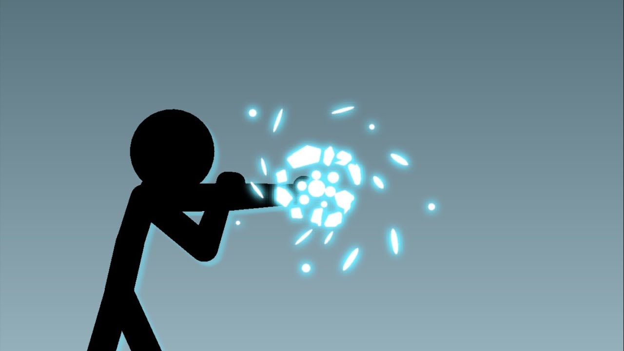 Energy laser hand || StickNodes || - YouTube