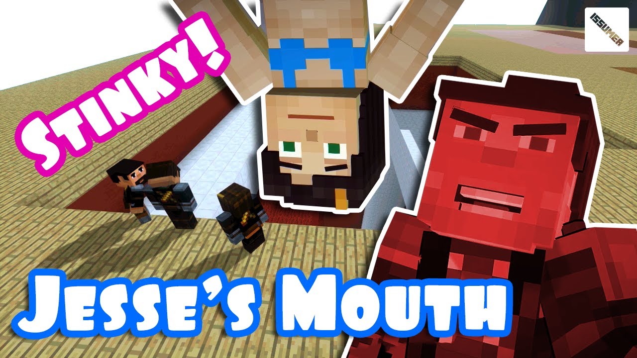 Inside of Jesse(F)'s Mouth - Minecraft Animation - YouTube