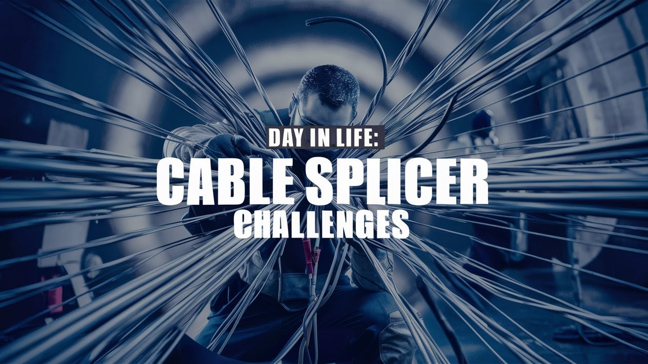 A Day in the Life of a Cable Splicer Challenges and Solutions - YouTube