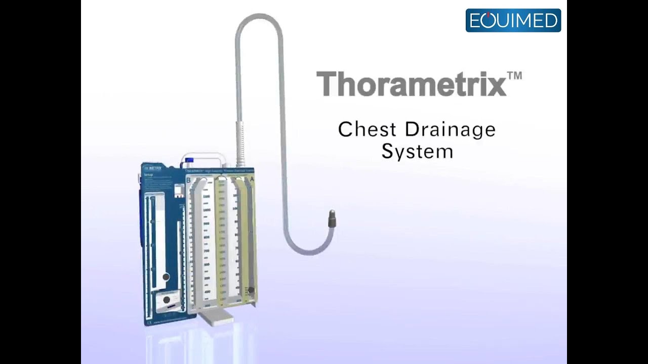 SISTEMA DE DRENAJE TORÁCICO Thorametrix- BIOMETRIX - YouTube