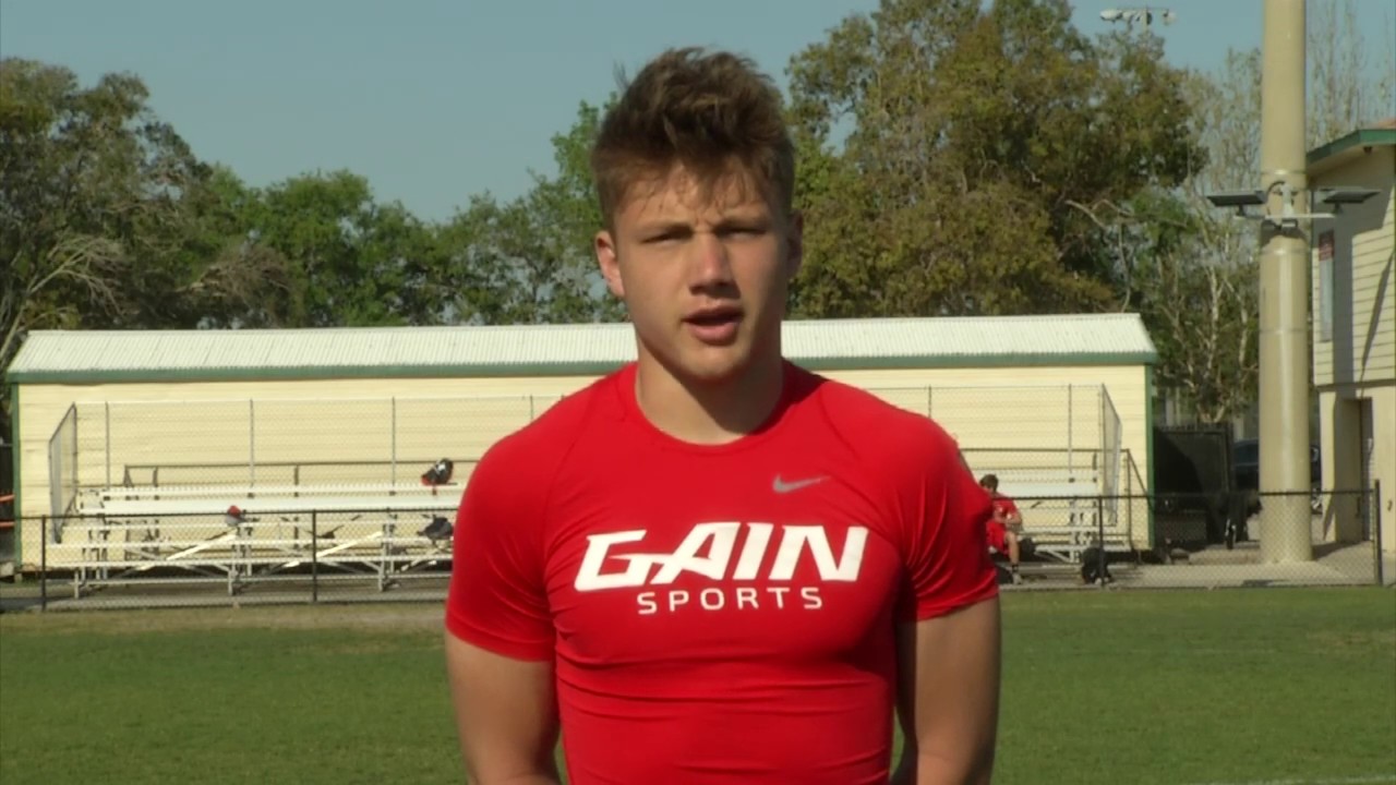 2020 WR Jack Johnson (2019) Spring Highlights - YouTube