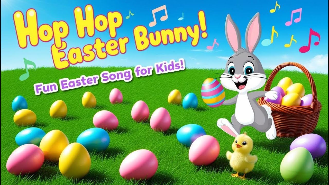 Hop Hop Easter Bunny! | Fun Easter Song for Kids | BK_KIDZ - YouTube