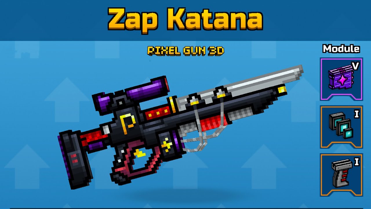 Händler leer gekauft! Zap Katana im Test! | Pixel Gun 3D - YouTube