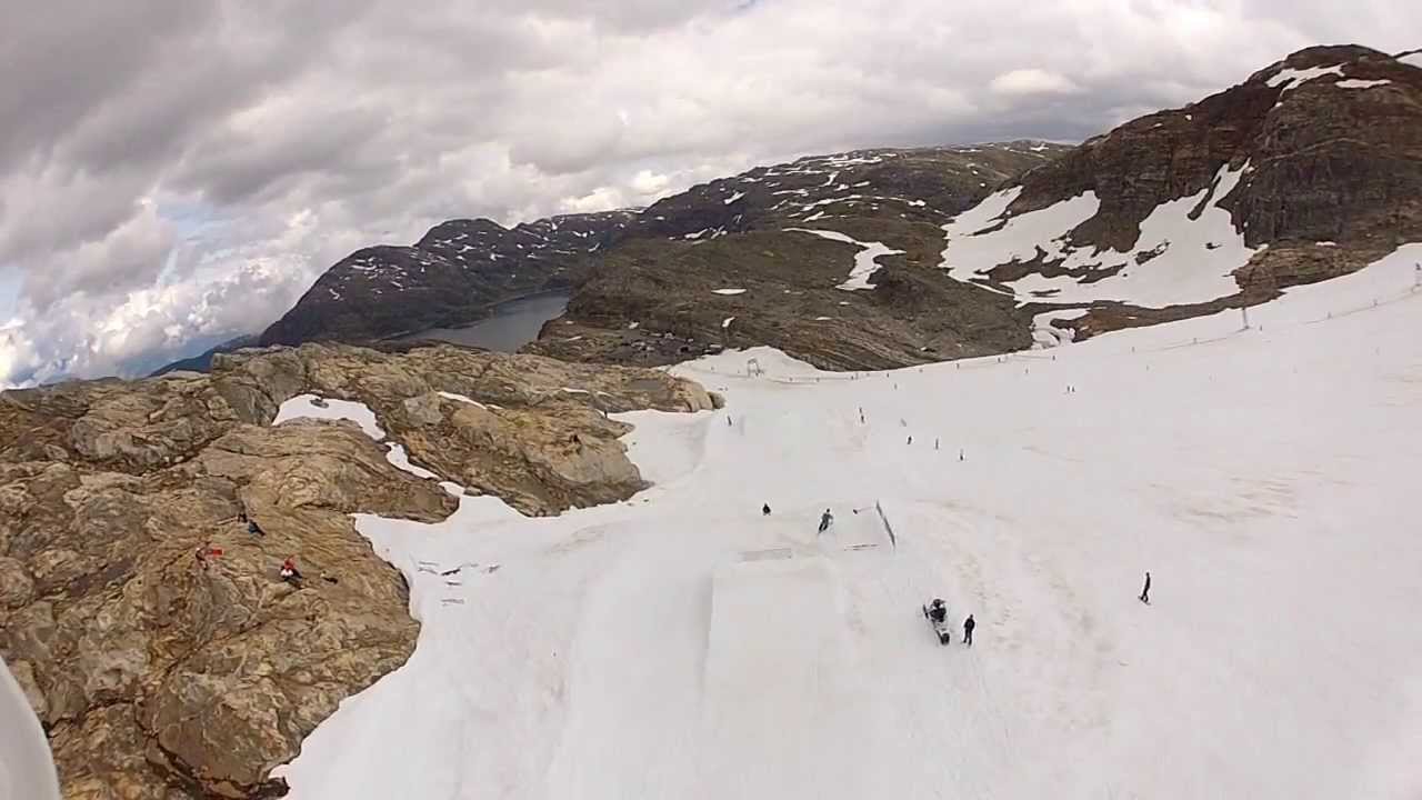 Fonna Glacier Ski Resort - YouTube