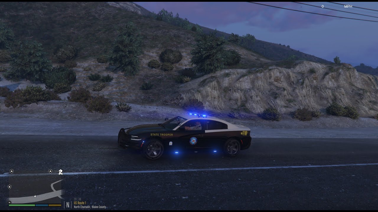 LSPDFR HIGHWAY PATROL THURSDAY FHP DODGE CHARGER - YouTube