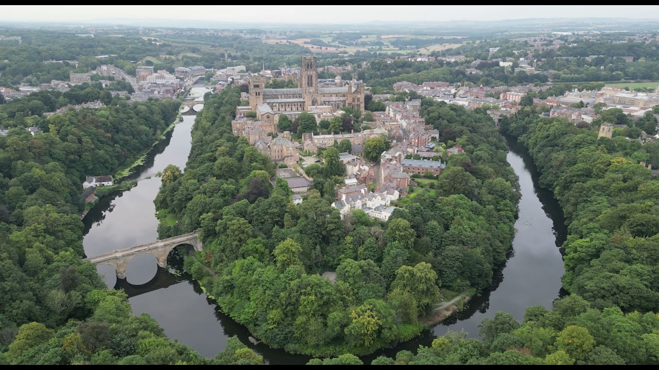 Durham highlights - 4k drone footage - YouTube