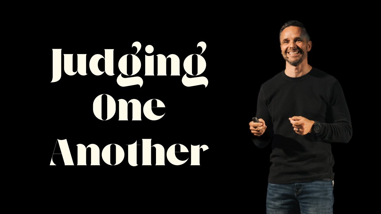 Humility: Judging One Another | First Things First Series - YouTube