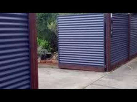 CHEAP Mabati Gate for 2K only| New Look of Our African Village Home ...