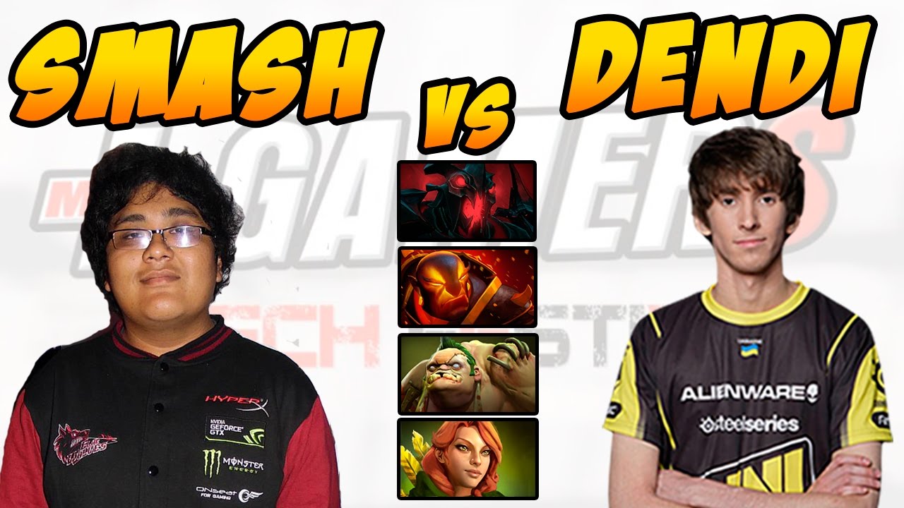 Smash vs Dendi - 1v1 Solo Mid (Full game) - MasGamers X - YouTube