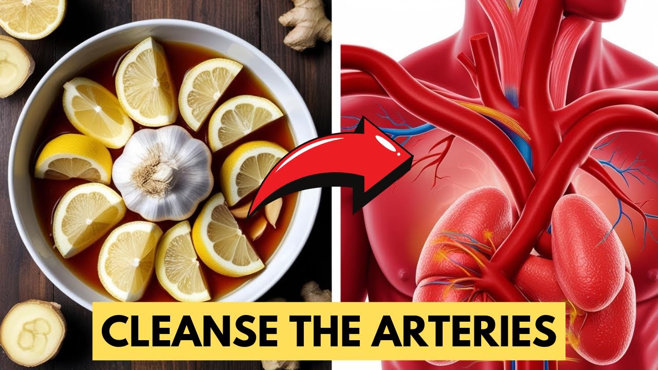 Reduce Bad Cholesterol And Cleanse Your Arteries With This Lemon and ...