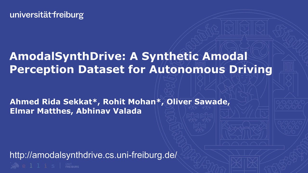 AmodalSynthDrive: A Synthetic Amodal Perception Dataset For Autonomous ...