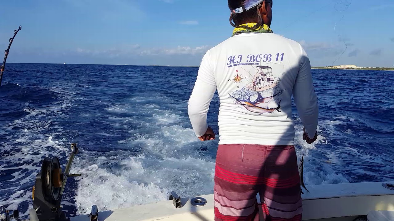 Pesca en Playa del Carmen Mexico ( parte 3) - YouTube