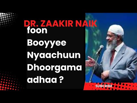 Foon Booyyee Nyaachuun Maalif Haaraam yookiin Dhoorgamaa ta'e?/Dr ...
