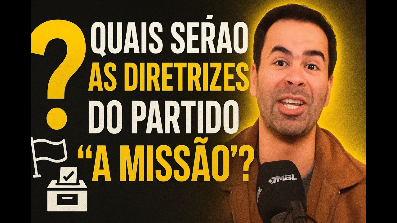 Quais serão as diretrizes do partido A MIssão? - YouTube