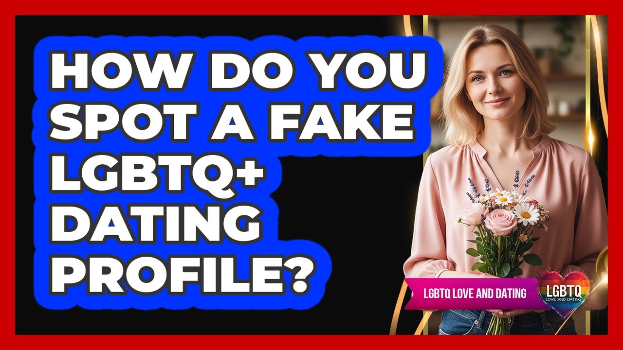 How do you spot a fake LGBTQ+ dating profile? - YouTube