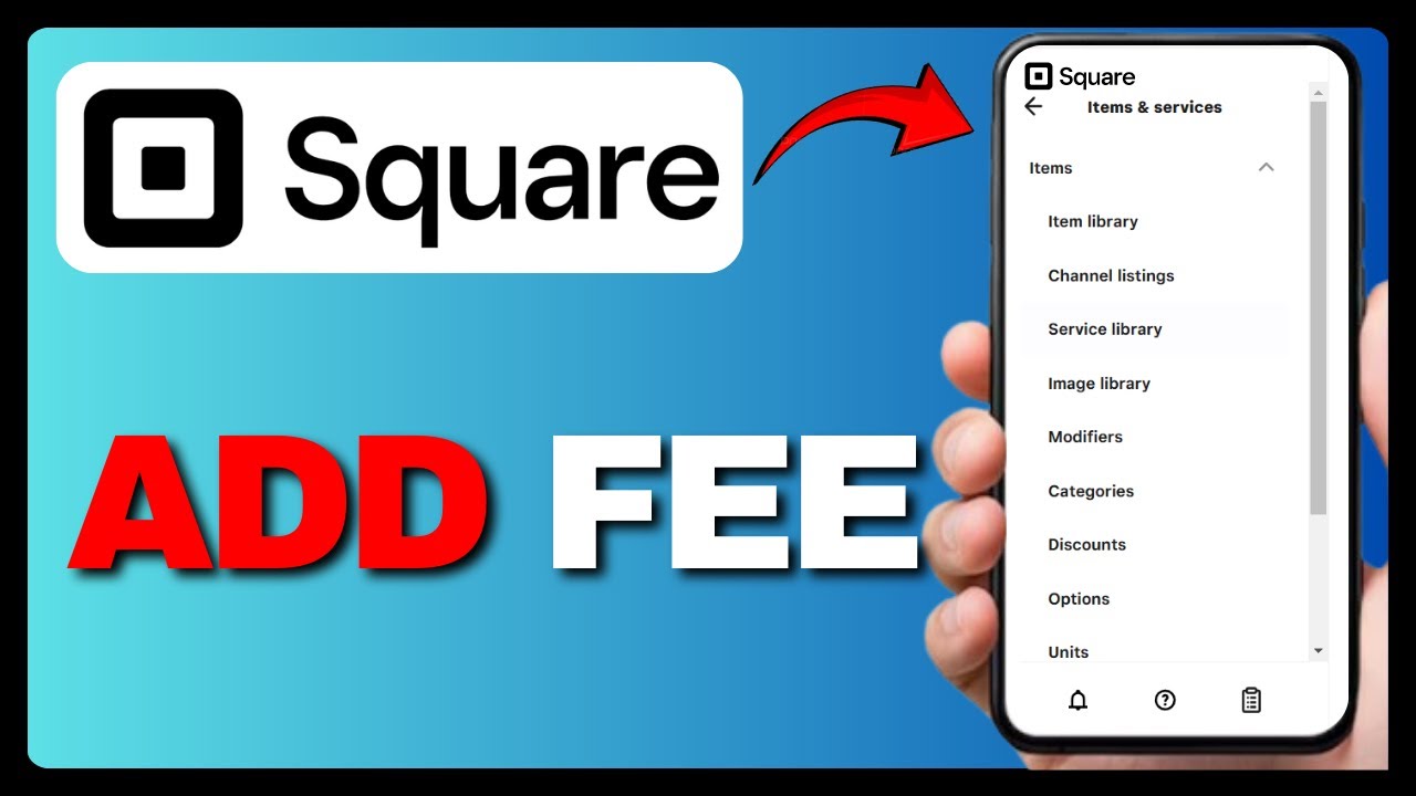 NEW! ADD PROCESSING FEE ON SQUARE IN 2025! - YouTube