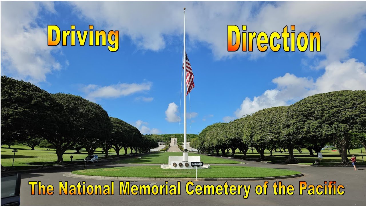 [4K] Driving from Waikiki to The National Memorial Cemetery of the ...
