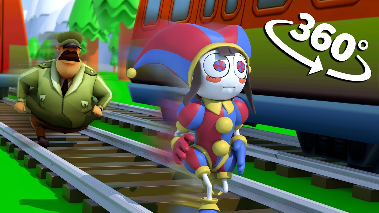 The Amazing Digital Circus - SUBWAY SURFERS 360° - YouTube