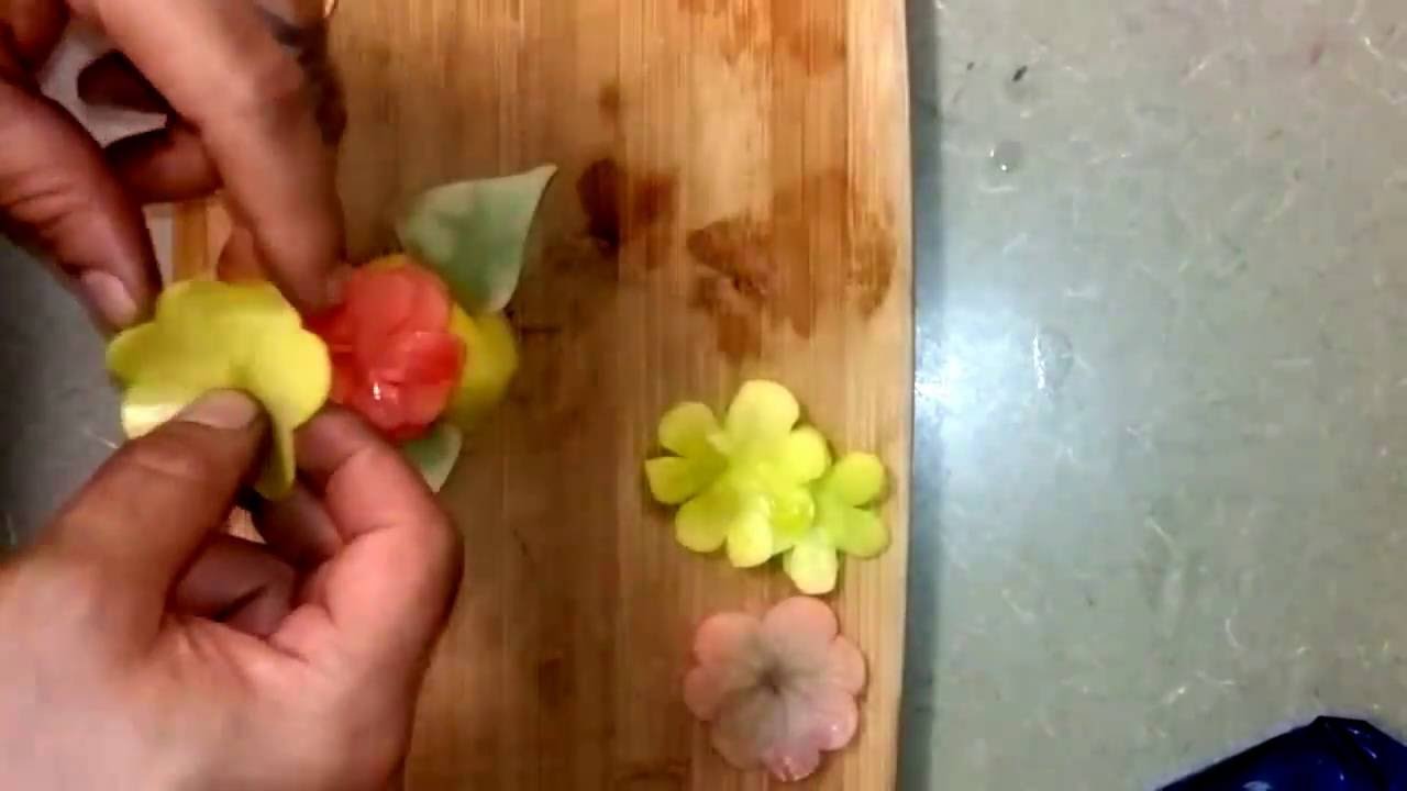 potato carving basic - YouTube
