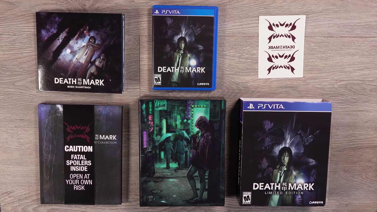 Death Mark - Limited Edition Unboxing & Review - YouTube