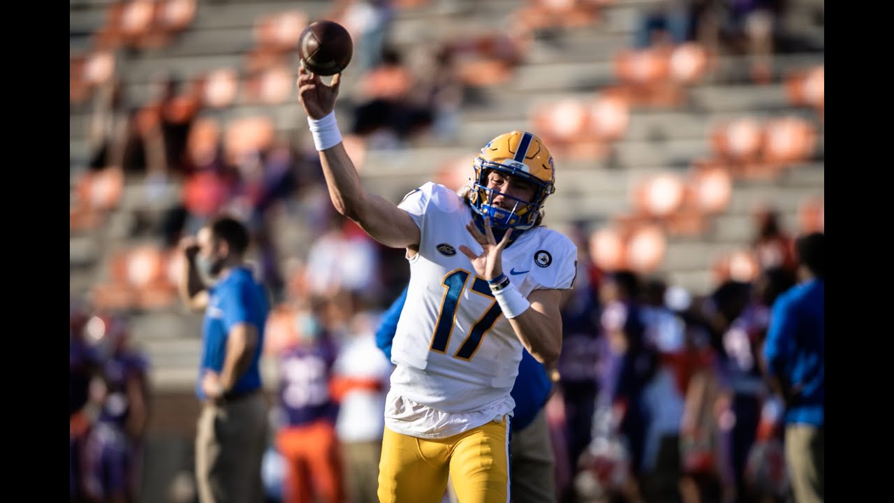 Davis Beville Pitt Highlights (Pitt’s Future QB) - YouTube