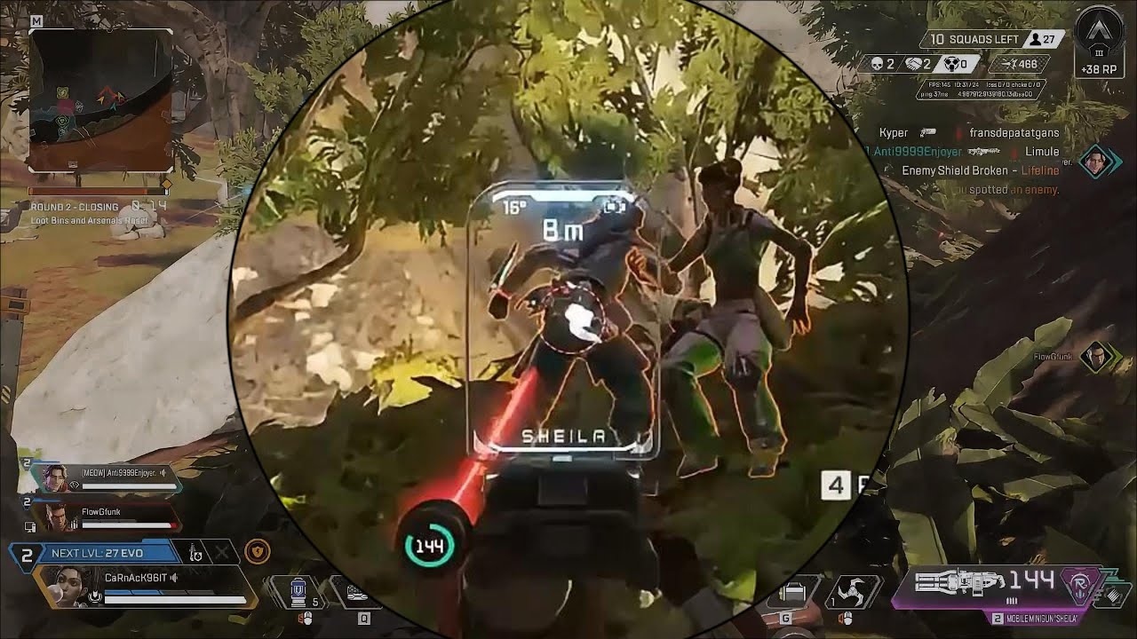 APEX LEGENDS - SHEILA IS HUNGRY - FULL MATCH RANKED - YouTube