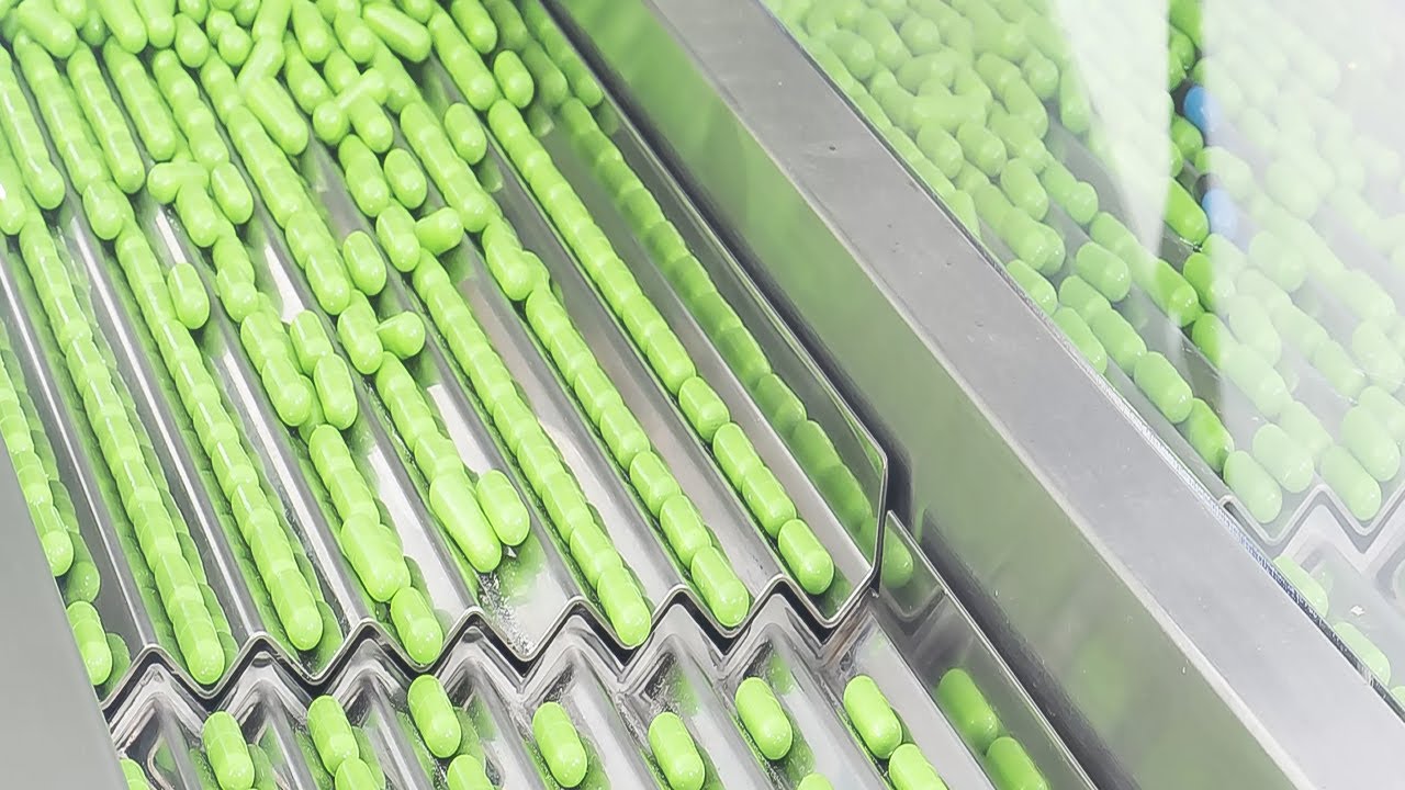 fully automatic capsules tablets bottling packaging line electric ...