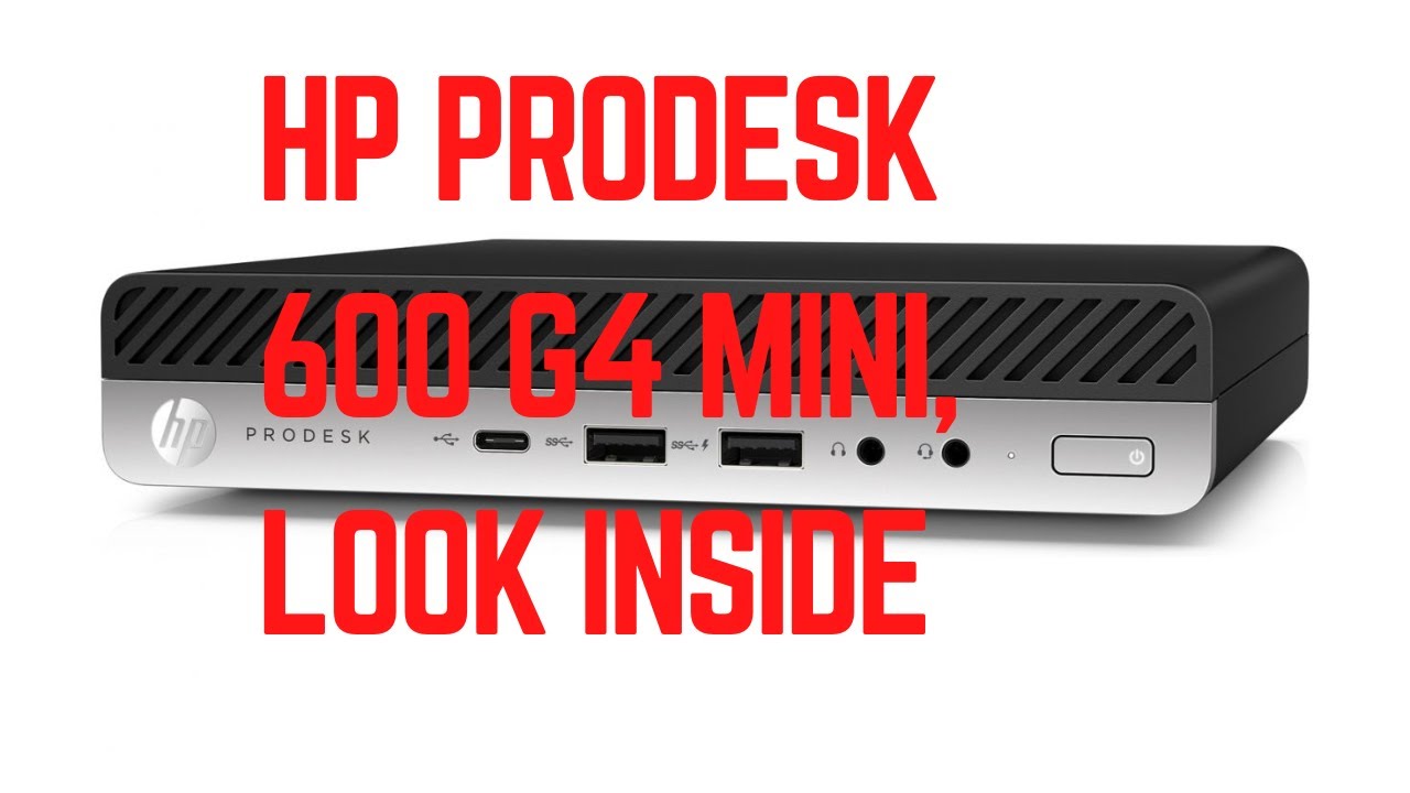 HP ProDesk 600 G4 Mini Desktop Closer Look - YouTube