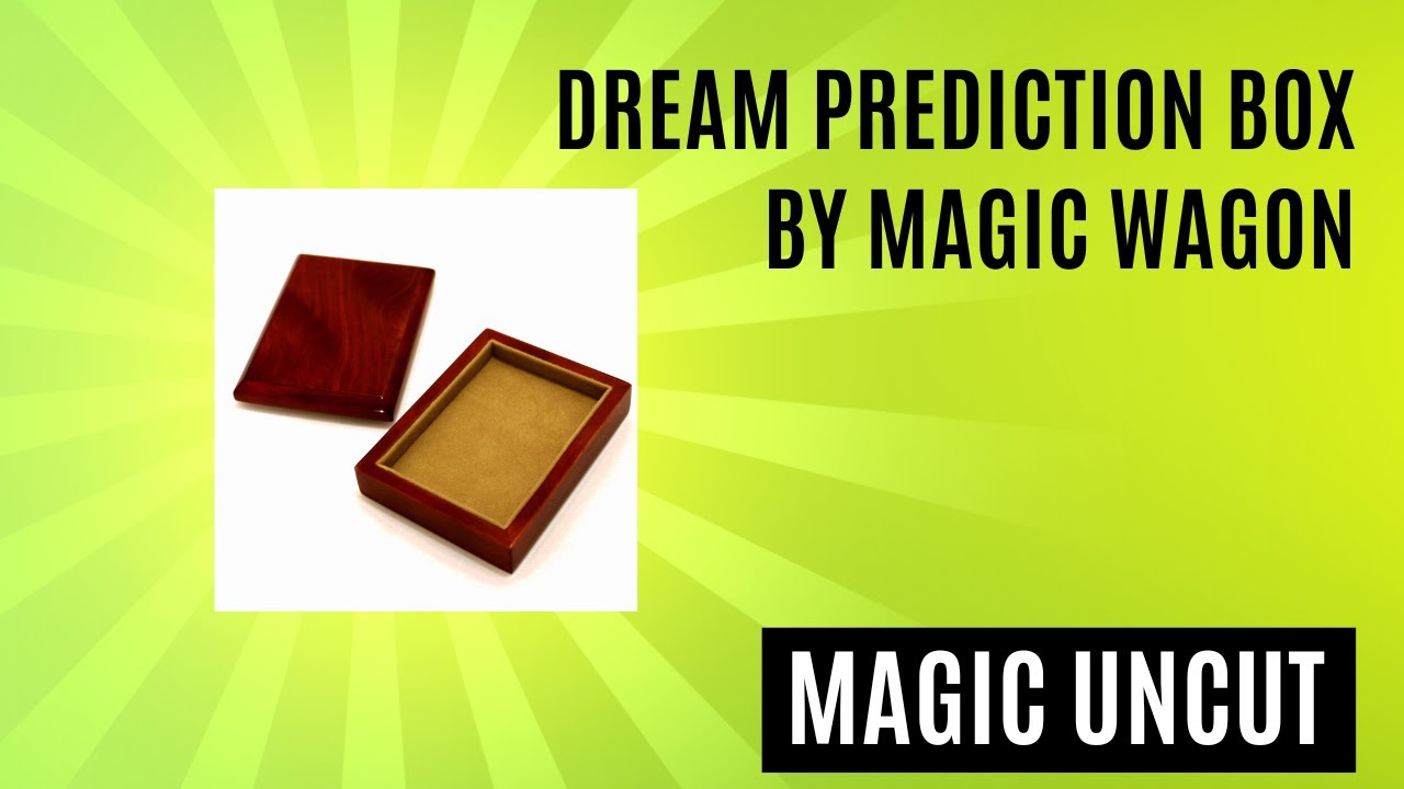 Dream Prediction Box by Magic Wagon #magic - YouTube