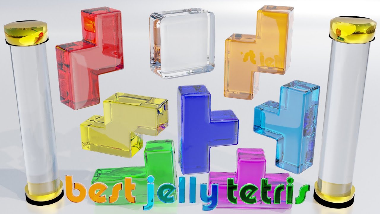 best jelly tetris 2 - slime tetris 2 - softer tetris, video relajante ...