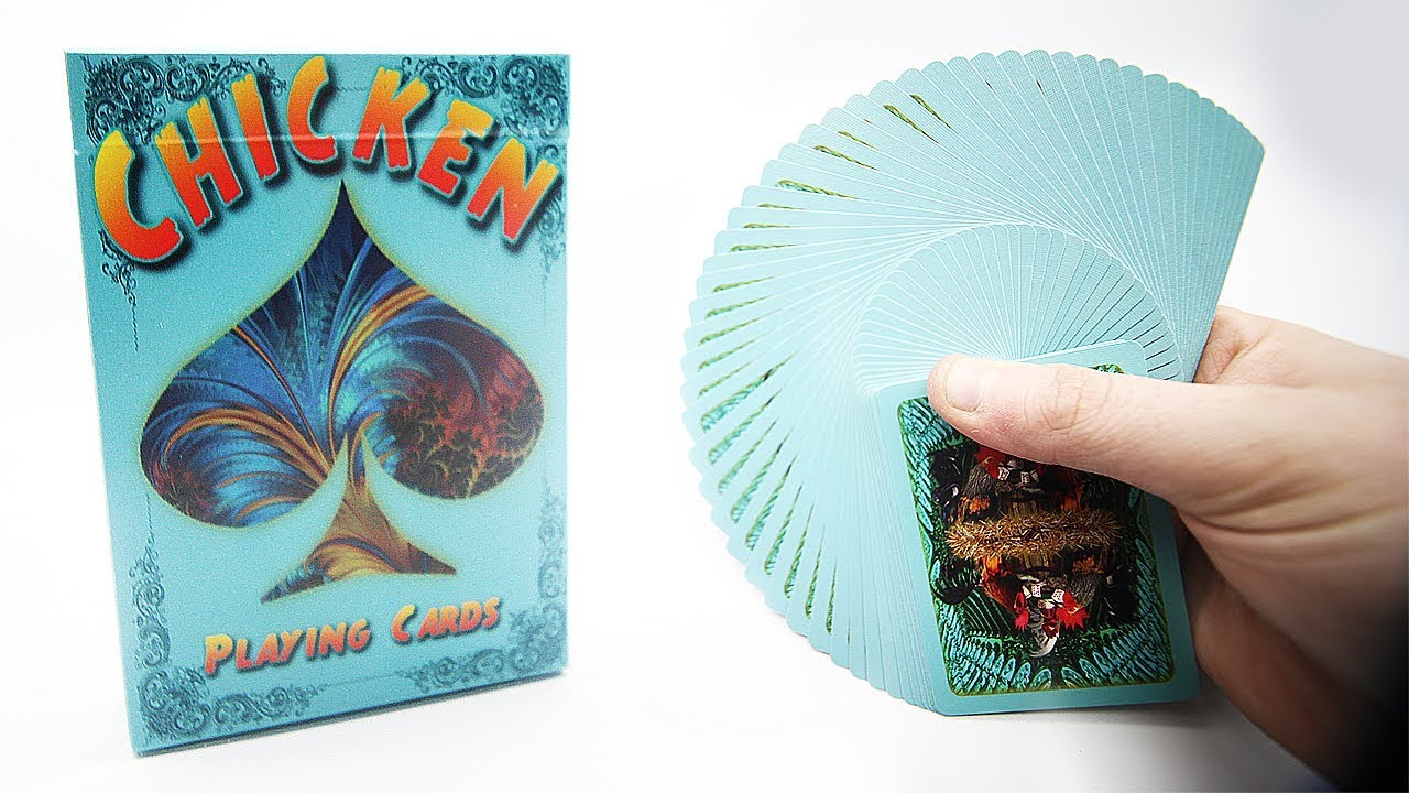 Deck Review - Chicken Playing Cards [HD] - YouTube