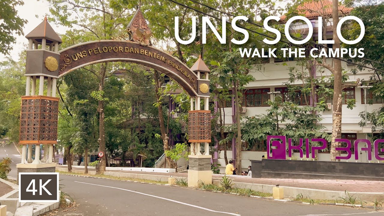 KAMPUS UNS UNIK DENGAN 5 RUMAH IBADAH ︎ ASMR SOLO ︎ SOLO CITY LANDMARKS ...