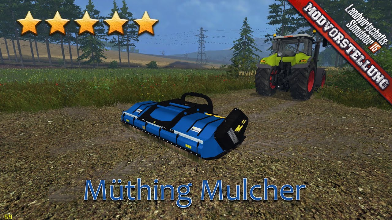 LS 15 Modvorstellung #116 ★ Müthing Mulcher - YouTube