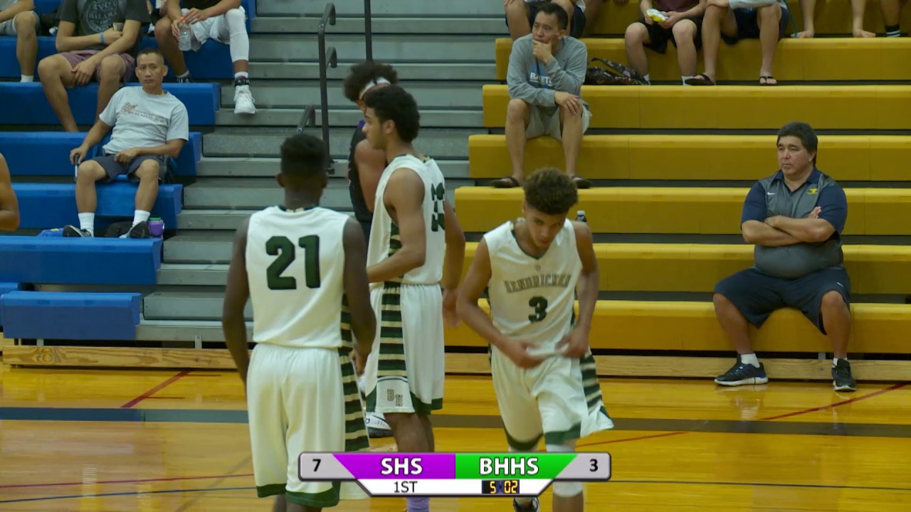2016 Punahou Boys Basketball Invitational - Sequoia vs Bishop ...