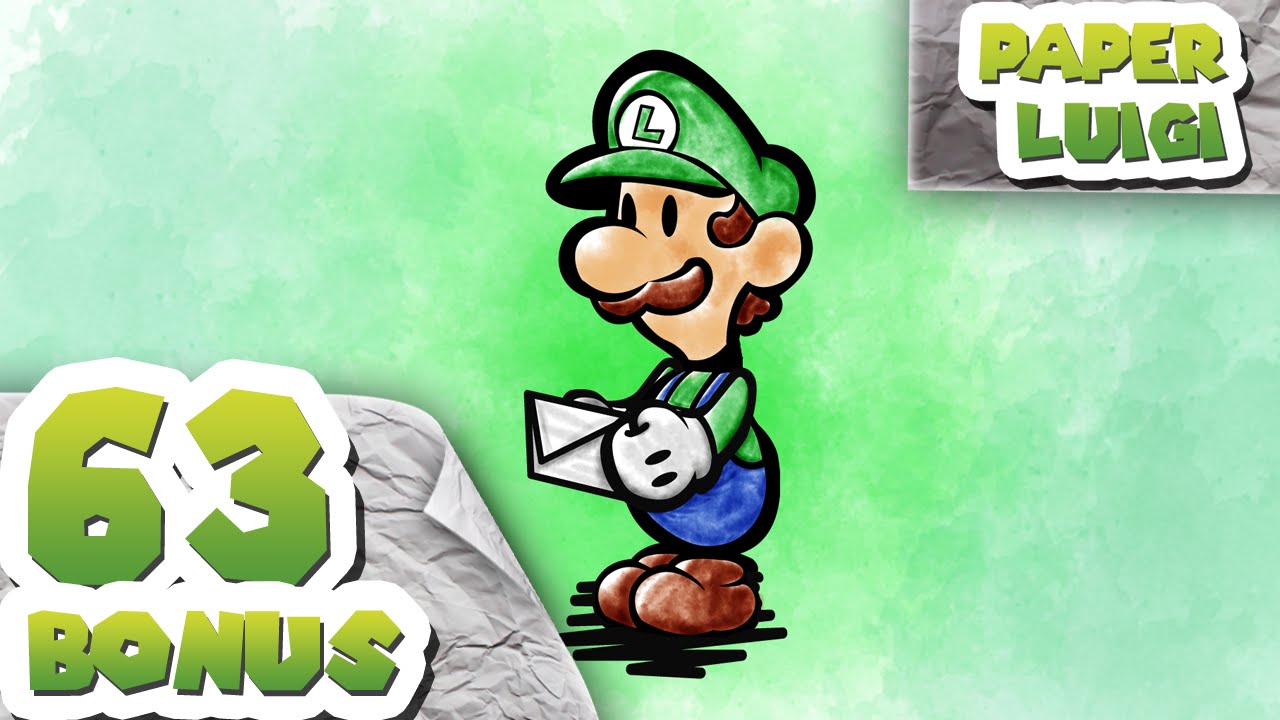 Paper Luigi The Marvelous Compass