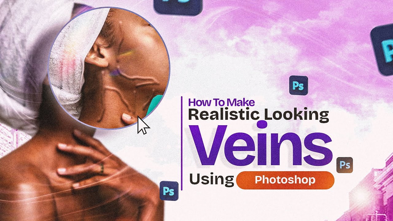 How To Create Realistic Looking Vein Using Photoshop (Tutorial) - YouTube